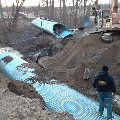 Michigan Excavation, Culvert Drainage Pipes, and Storm Drains ...